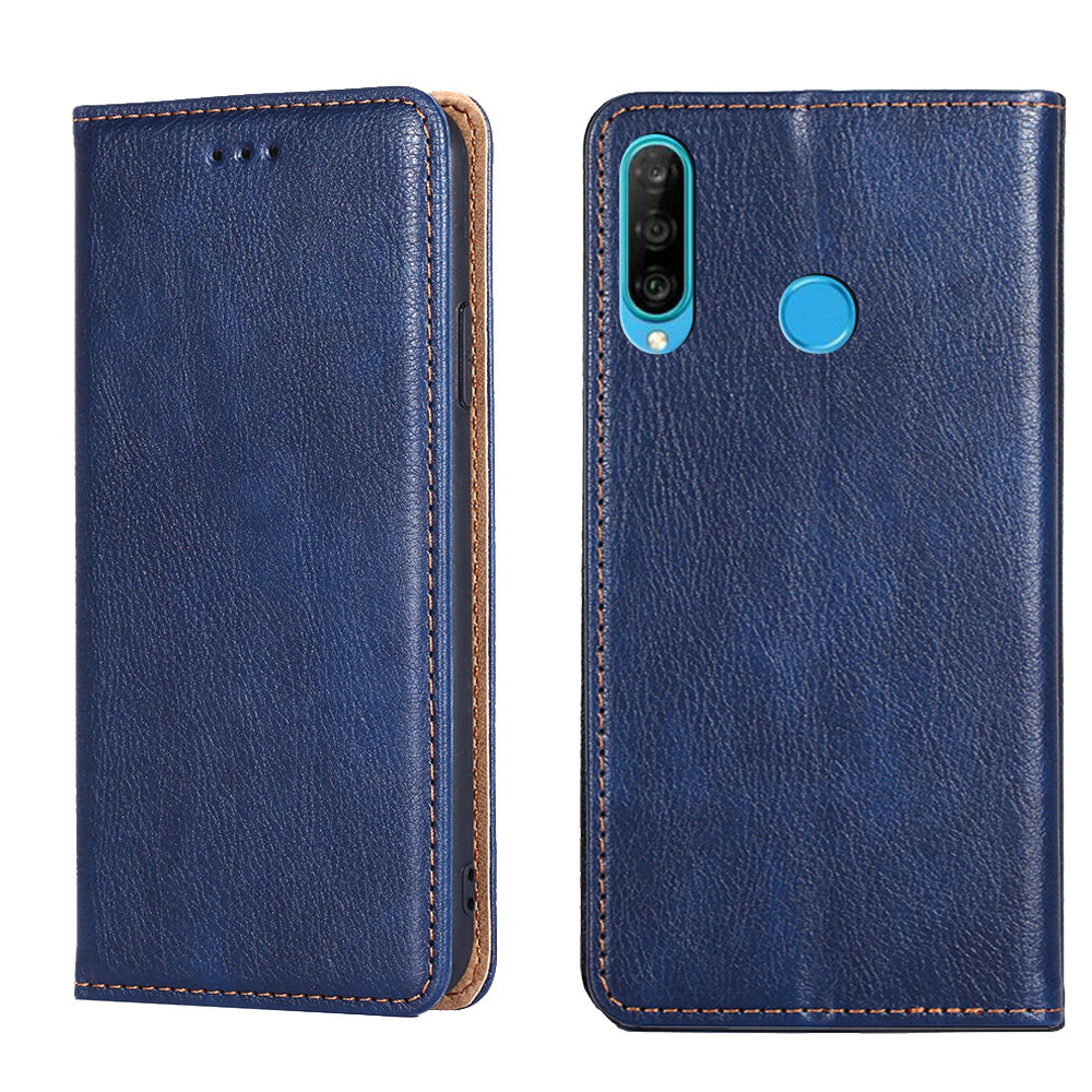 Чехол-книжка MyPads для Huawei P30 Lite / Honor 20S / 20 Lite (2020) / Nova 4e / Хонор P30 Лайт,(синий)