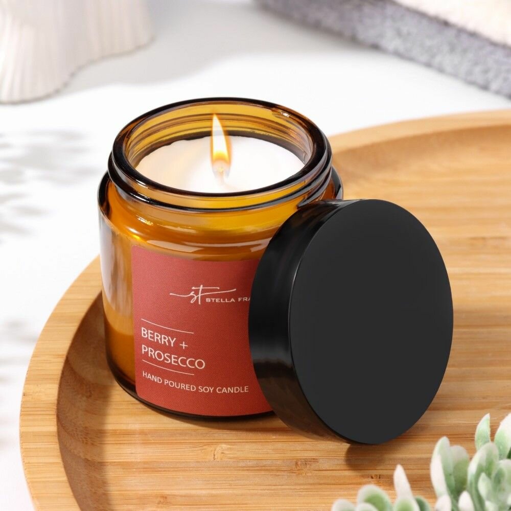 Свеча Stella Fragrance BERRY PROSECCO 90 гр