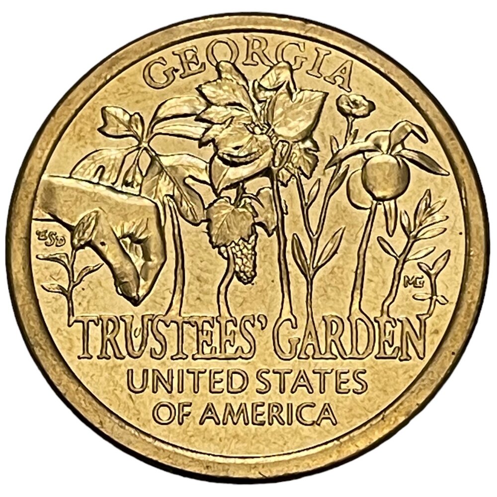 США 1 доллар 2019 г. (Американские инновации - Джорджия) (D)