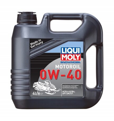 LIQUI MOLY Масло моторное Liqui Moly Snowmobil Motoroil 0W40 синтетическое 4л