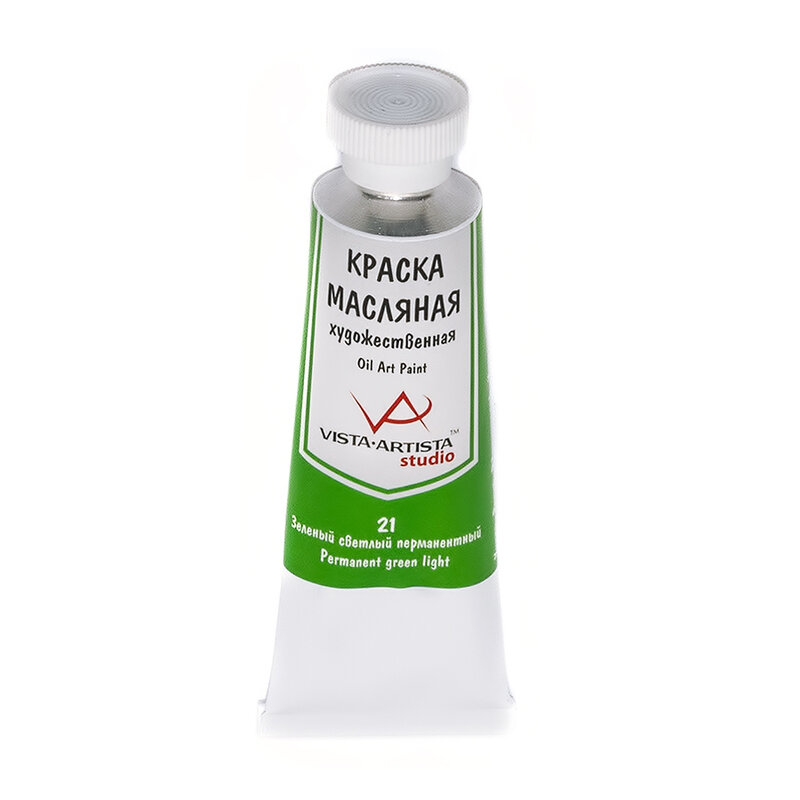 Краска масляная "VISTA-ARTISTA" Studio VAMP-45 45 мл 21 Майская зелень (Tender Green)