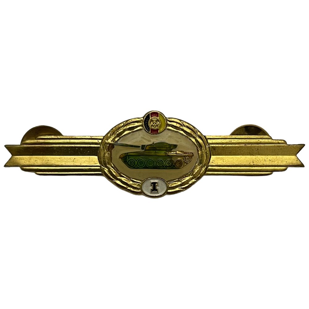 Знак классности "Танкист" I класс ГДР 1985-1990 гг.