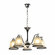 Люстра POWERLIGHT HAT 5, 5 ламп, цоколь Е27, площадь освещения 15 м²