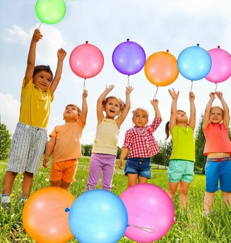 Набор 3 шара Панч-болл цветные 35х50 см