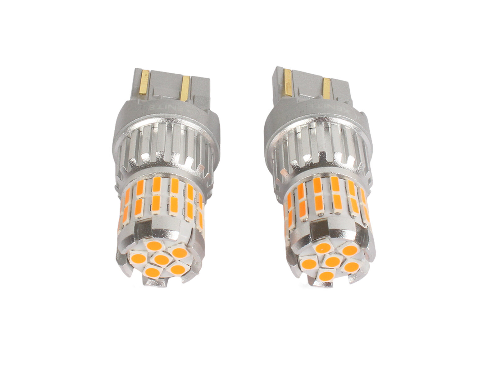 Лампа XENITE TP3012Y DRL T20/W21/5W/7443 ДХО 12V диодная оранжевая комплект