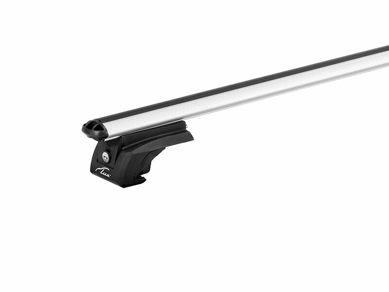 Багажник на крышу LUX элегант с дугами 1,3м аэро-классик (53мм) для автомобилей с рейлингами