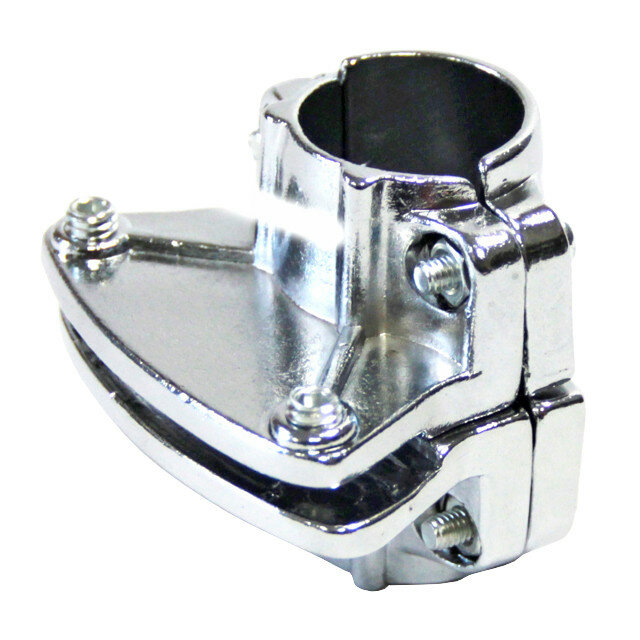 Держатель для плиты одинарный R-61 для трубы 25 мм - металлическое крепление