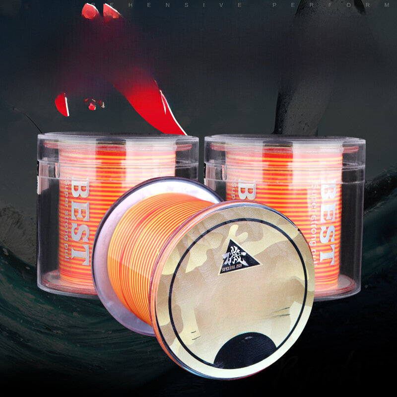 Леска рыболовная Lmaide Rock Fishing Line, двухцветная, 300 м