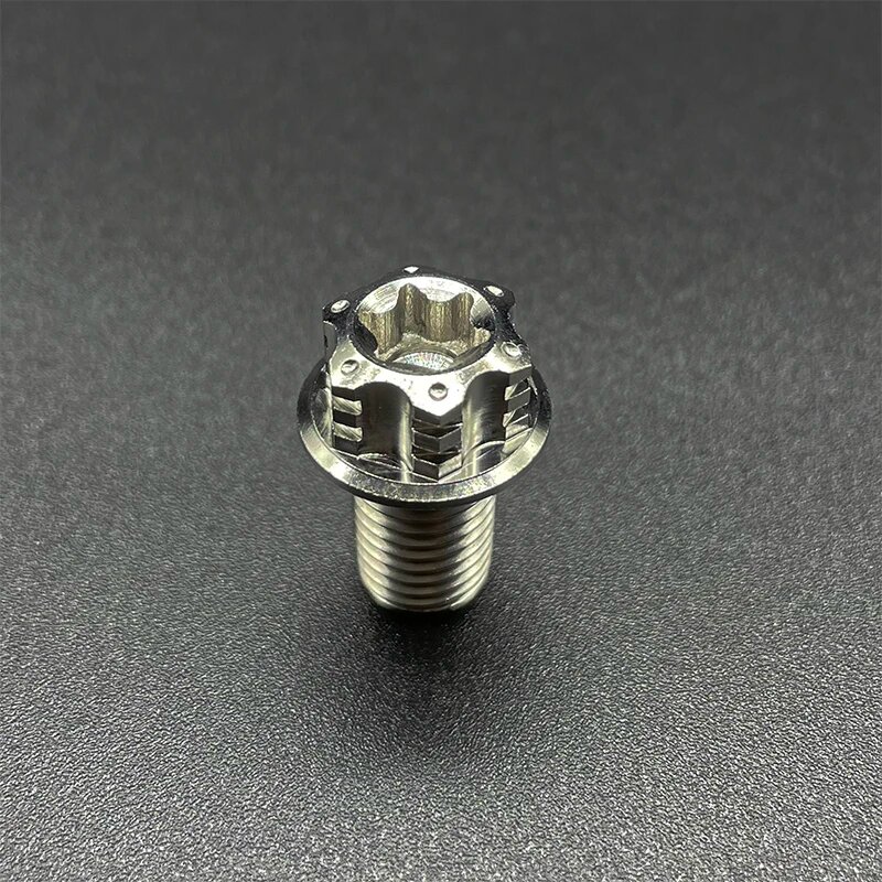 TS 10 шт. Титановый болт Ti 10 шт. M10x10 15 20 25 30 35 40 45 50 55 60 65 70 мм Винт с фланцевой головкой Torx для переоборудованного мотоцикла