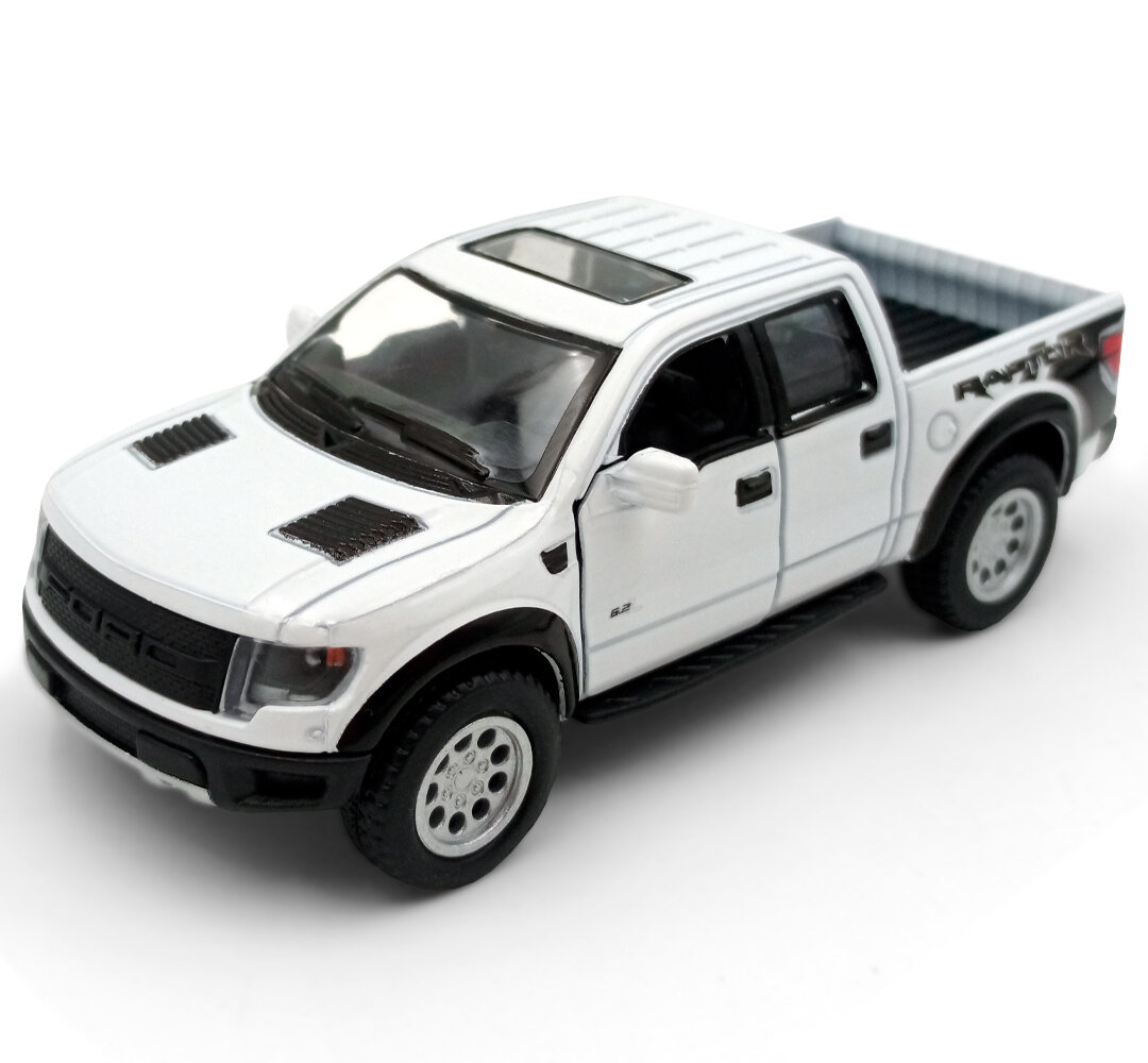 Игрушка масштабная модель авто 1:46 FORD F-150 SVT Raptor SuperCrew пикап белый
