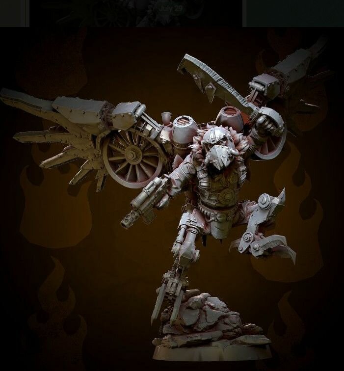 Сборная модель Warhammer 40000 Vulture boss
