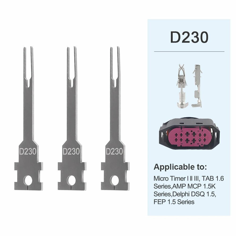 Наконечники D230 ST5296 для снятия клемм