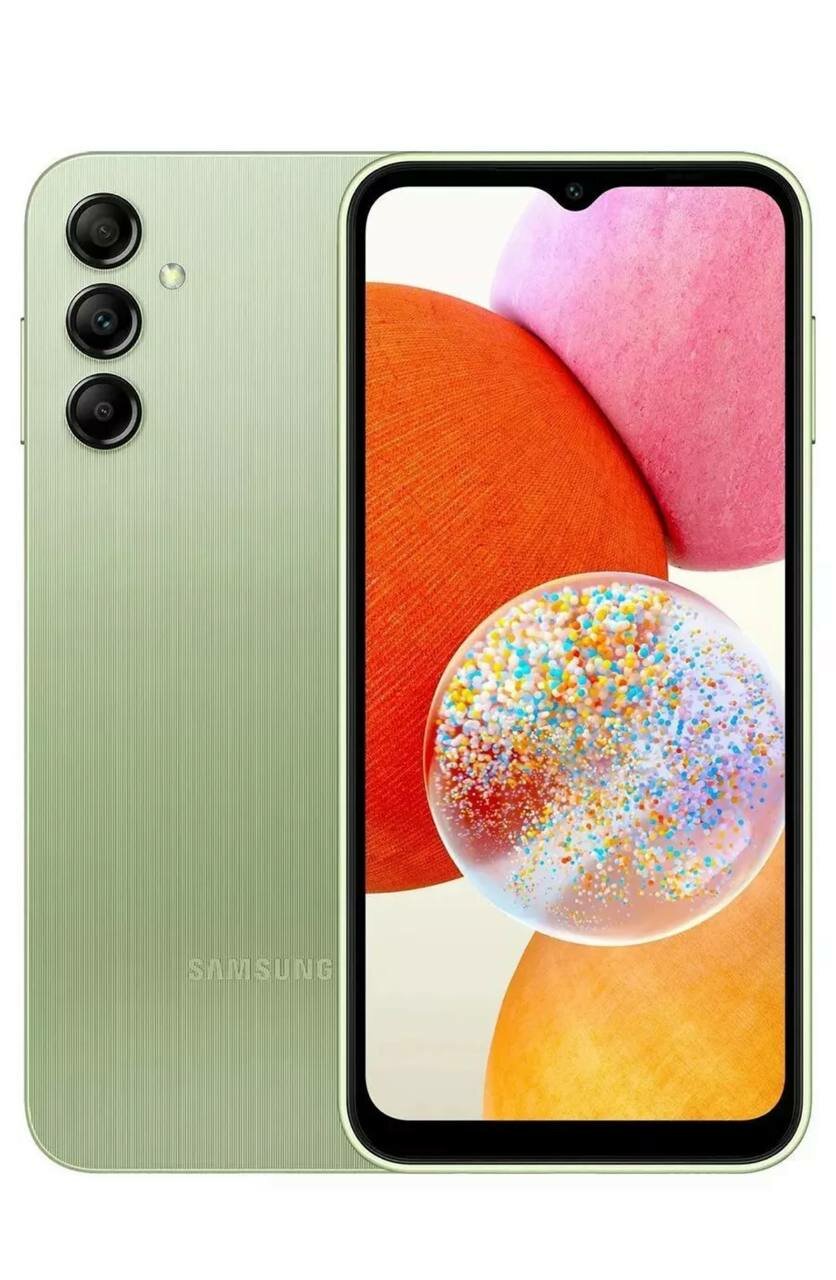 Смартфон Samsung Galaxy A14 4/128 ГБ, Dual nano SIM, зеленый — отзывы ...