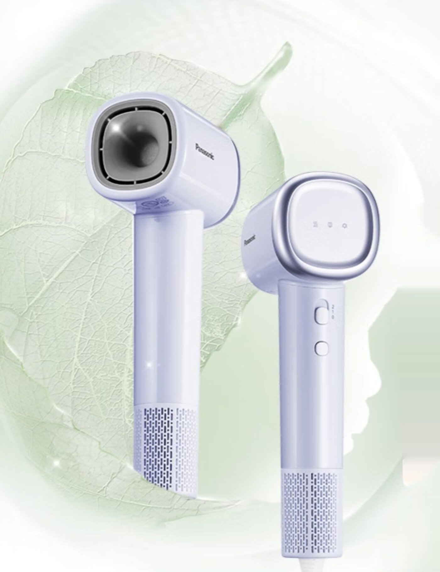 Высокоскоростной фен Panasonic (1520 Вт, 63,9 м/с, 110000 об/мин, 350 г) с интеллектуальной регулировкой температуры