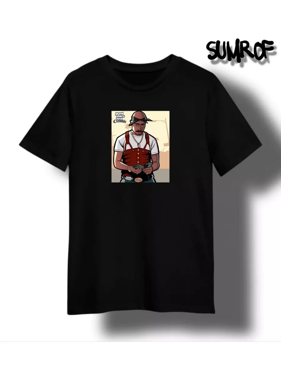 Футболка 2pac GTA