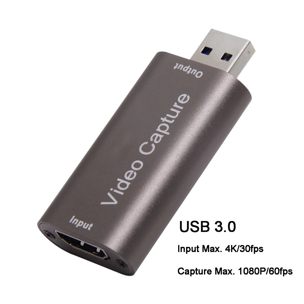 Видеозахватная карта YiFanHeRong 4K USB 3.0 USB 3.0 Coffee