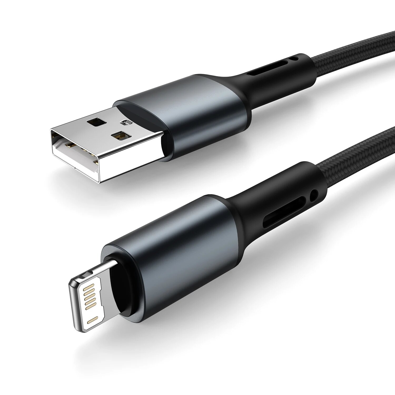 Кабель Apple Lightning - USB черный 2 м
