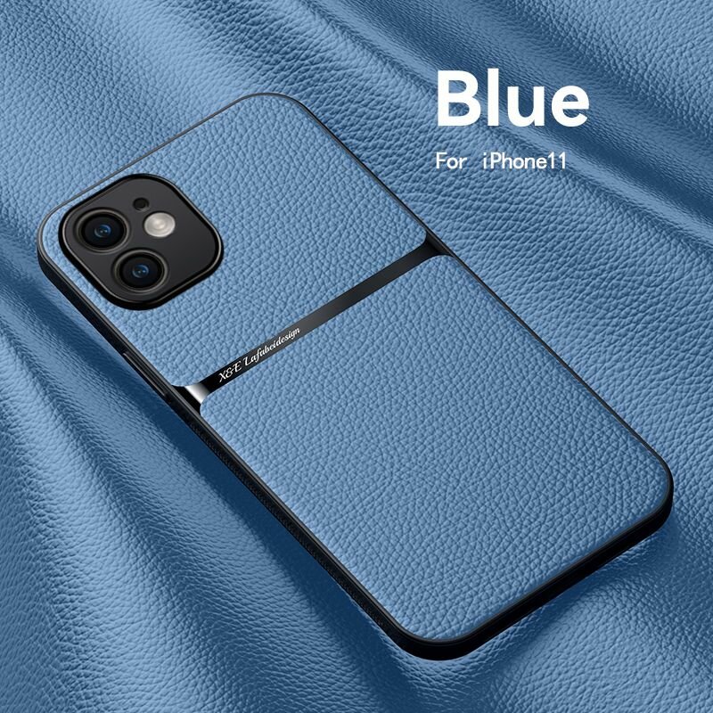 Чехол для телефона Apple iPhone 11 Удобная кожаная ощущение Защита от падения
