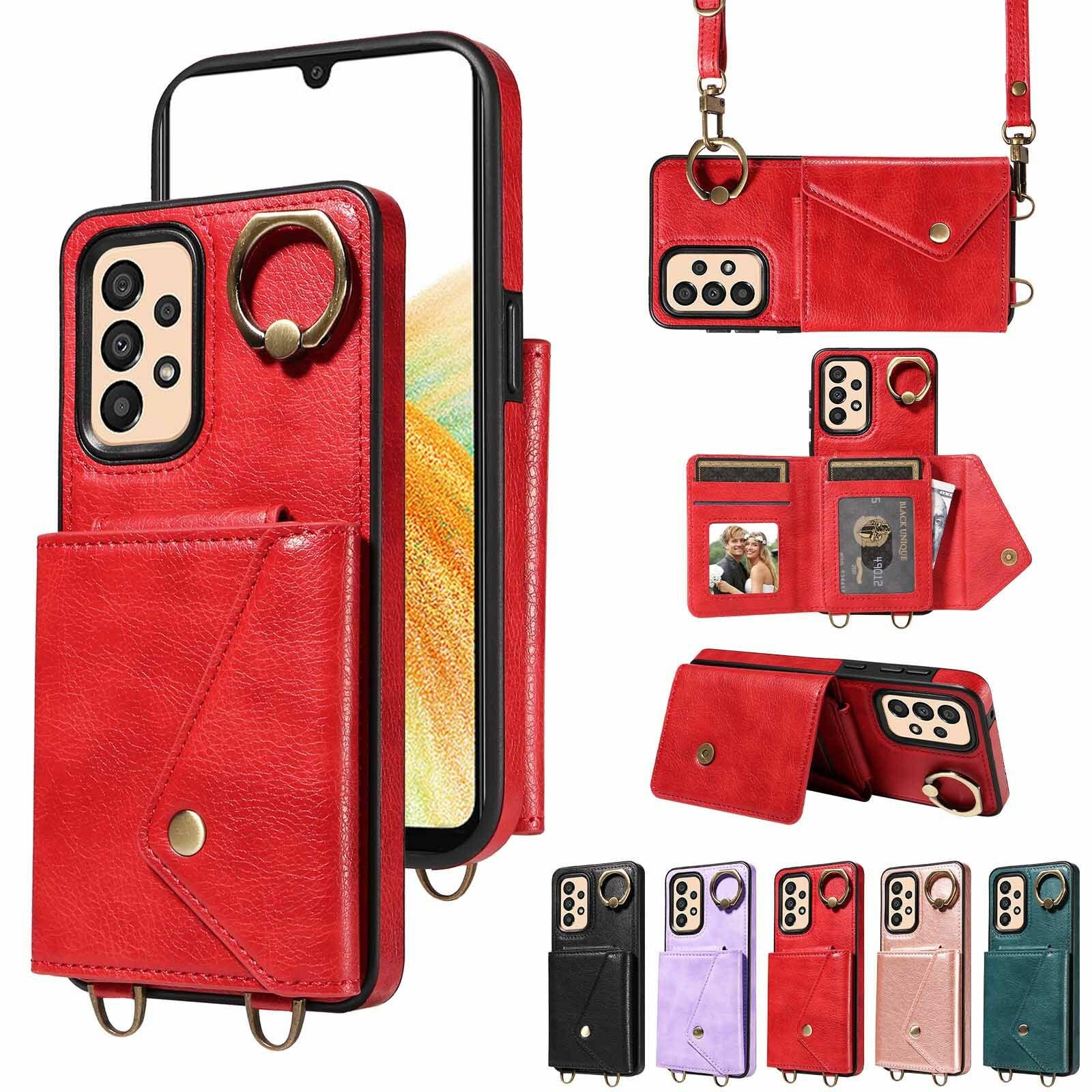 Чехол для для Samsung Galaxy A33 5G /Самсунг Галакси А33(5Джи) кожаный с отделением для карт на Накладка с картхолдером, Новый продукт