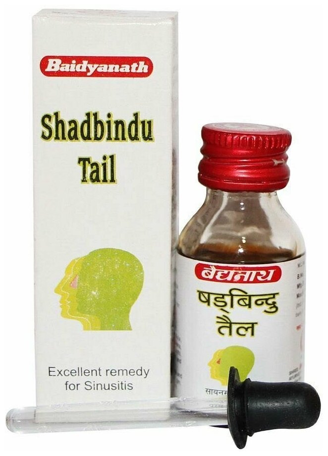 Масло для носа Shadbindu Tail Baidyanath (Шадбинду Таил Байдианат) 50мл