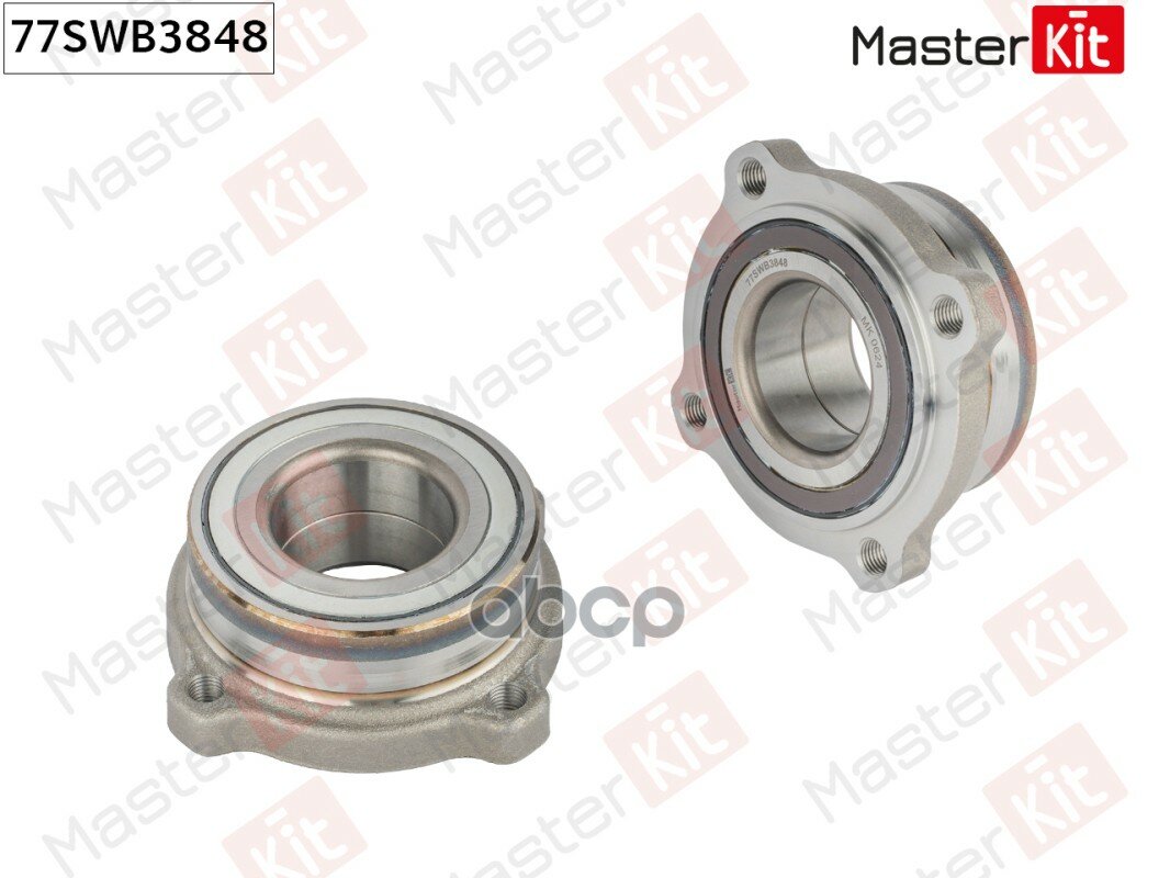 Ступица в сборе с подшипником зад. BMW X5 (E70, F15, F85)/X6 (E71, E72, F16, F86) 2006 - 77SWB3848 MasterKit арт. 77SWB3848