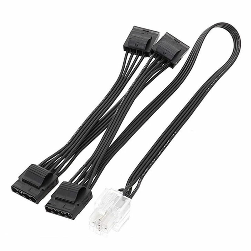 Кабель питания PCIE 9 Pin - Molex 4PIN для LEADEX G650, - X4