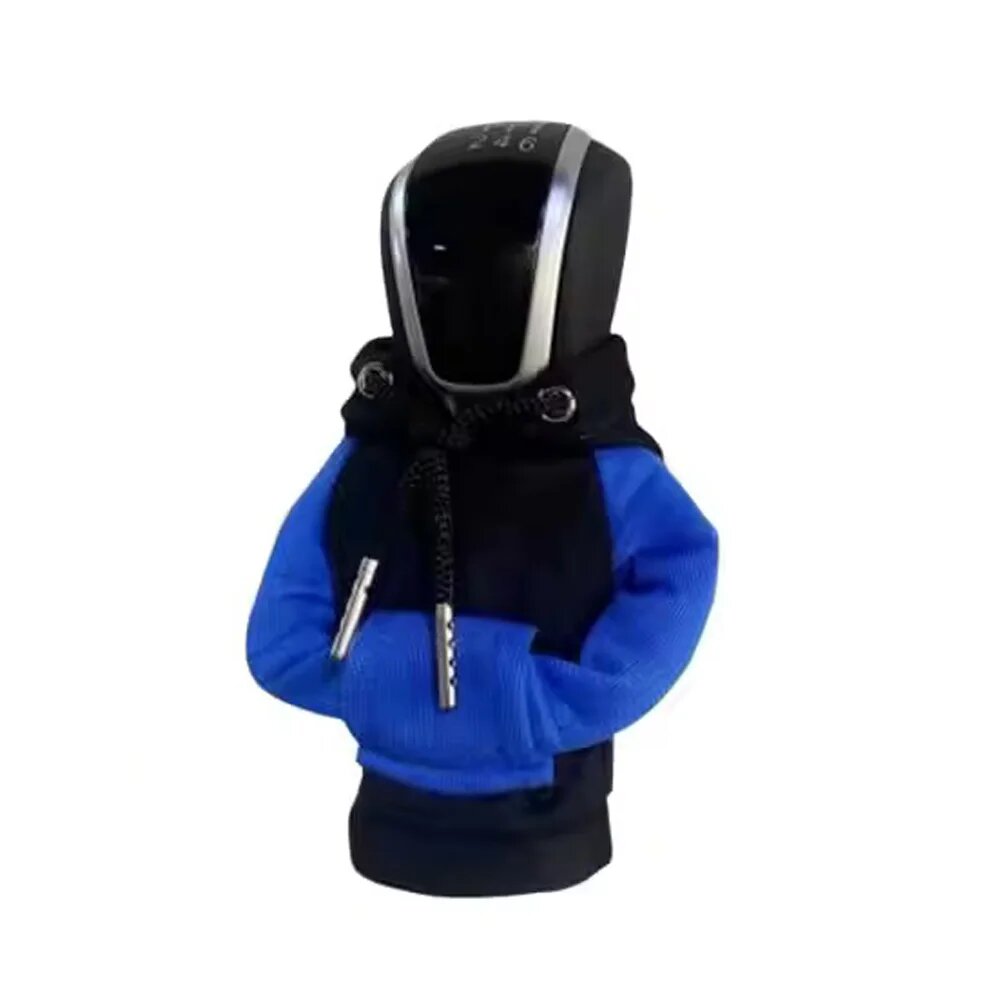 Универсальная толстовка с капюшоном, чехол для рычага переключения передач автомобиля, сменный рычаг, свитшот, чехол для переключения передач, худи, ручка переключения передач, свитер, украшения для автомобиля 11