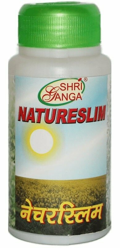 Натурслим Шри Ганга для похудения (Natureslim) Shri Ganga, 100 таб.