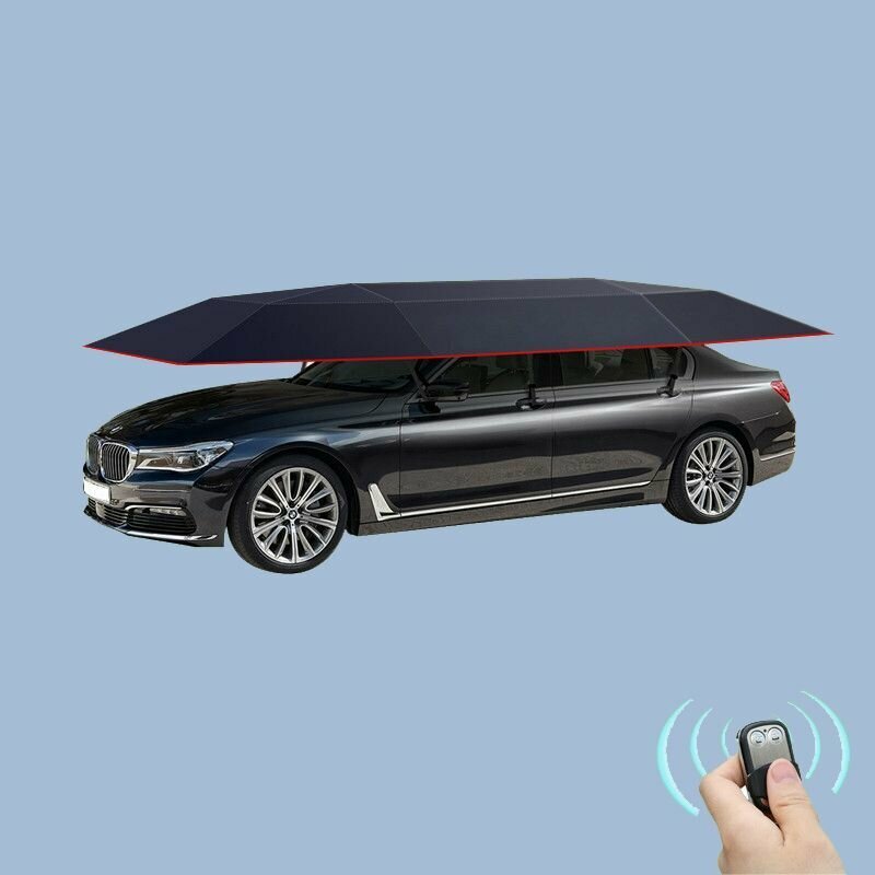 Полностью автоматический складной передвижной навес для автомобиля