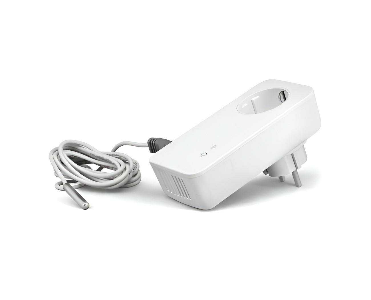 Smart розетка Wi-Fi с термодатчиком 2 метра - Straz-Люкс W.130-Туйя - контроль и сигнализация температуры для дачи, для гаража