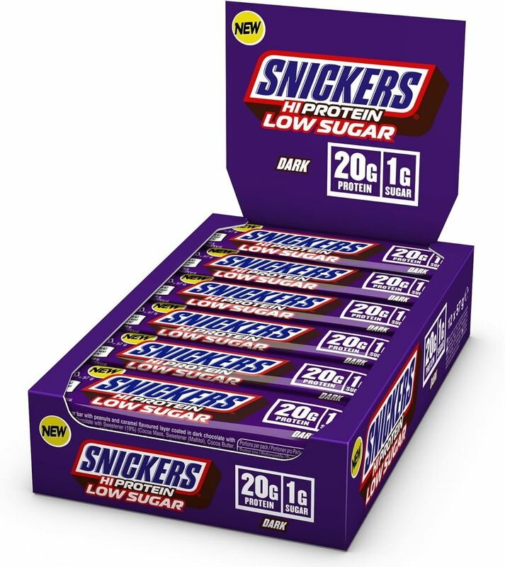 Протеиновые батончики Snickers HI Protein, 12 x 57г