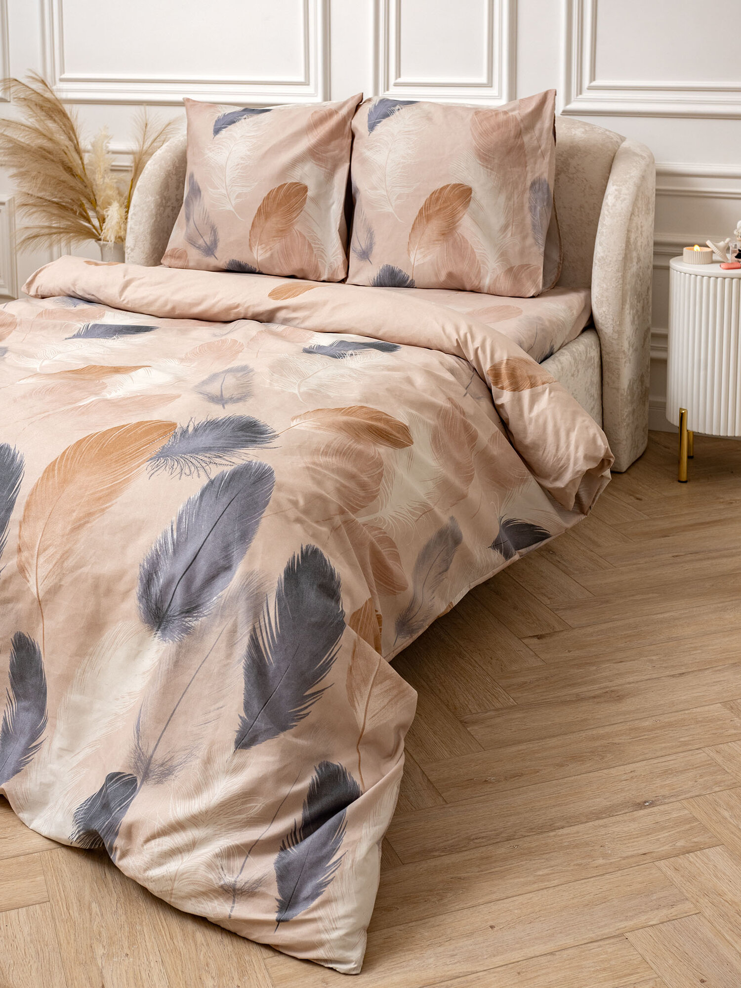 Постельное белье PERSONA HOME, 1.5 спальное, полисатин, наволочки 70x70