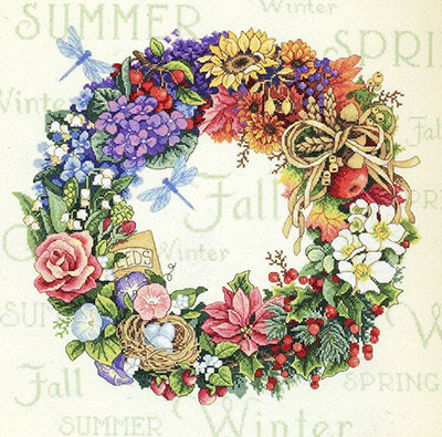 35040 "Все сезоны" 36 x 36 см