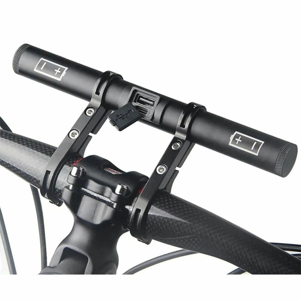 Вынос руля с Power Bank для зарядки телефона и фар велосипеда или самоката