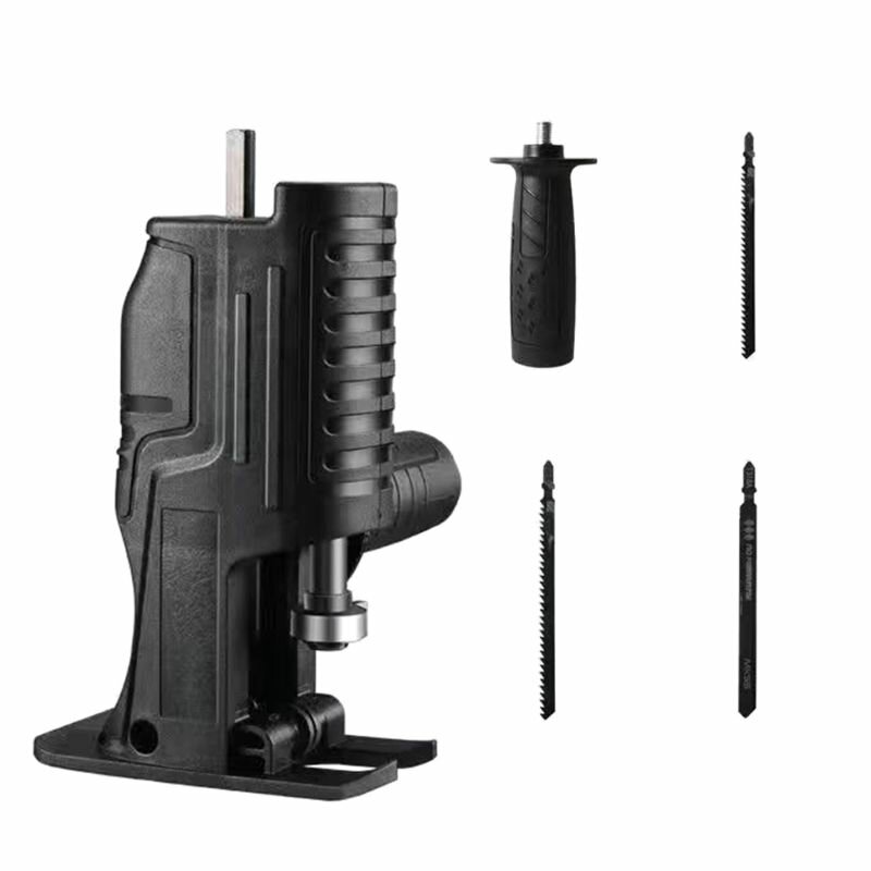 Универсальные насадки для преобразования дрели в бензопилу