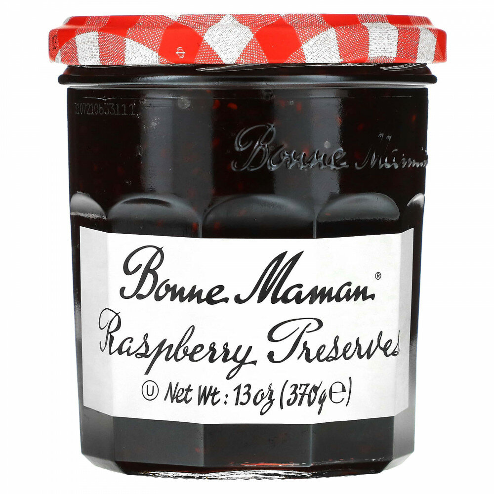 Bonne Maman, Малиновый джем, 13 унций (370 г)