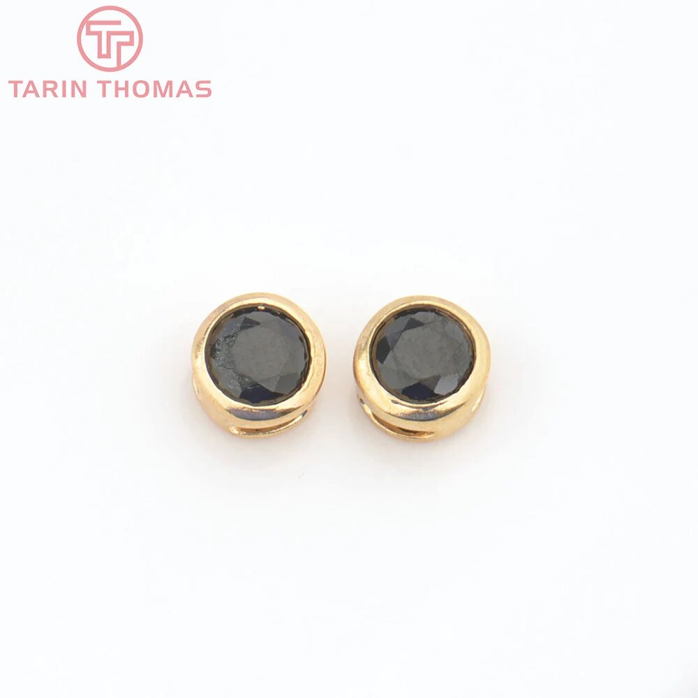 Бусины-разделители Tarin Thomas Черный, 5.3MM Small, Black Color