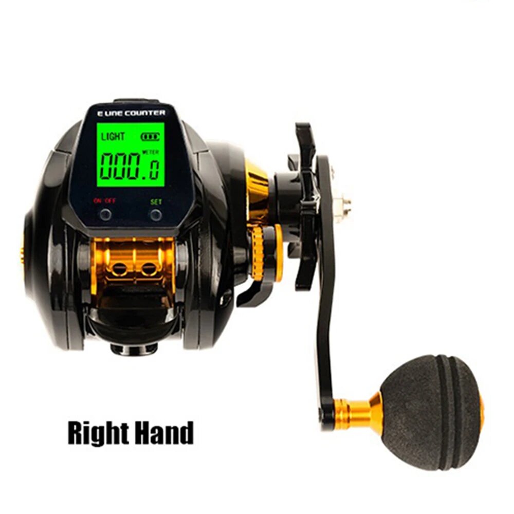 Мультипликаторная катушка Shimano, Type A Reel Right, черная