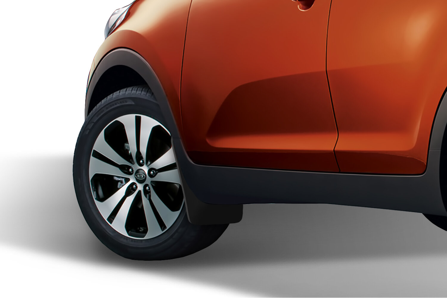 Брызговики передние KIA Sportage NEW, 2010-2015, 2 шт.(optimum) в пакете FROSCH. NLF.25.33. F13