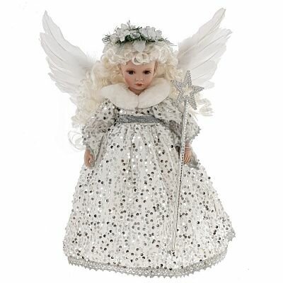 Куклы фарфоровые "Ангел", L20 W20 H41 см
