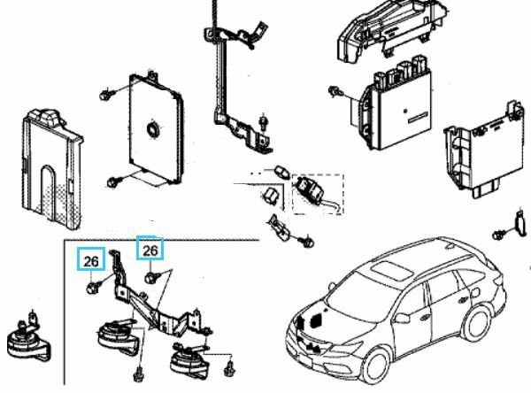 Болт, заземление, 6X15 (Оригинал)