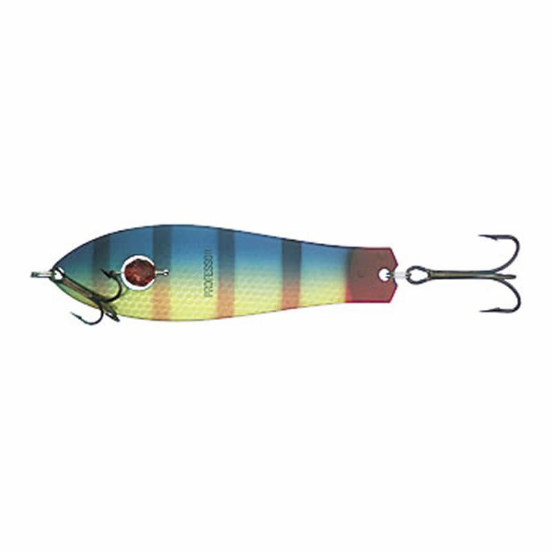 Блесна Kuusamo Professor 2, 90/18 с бусинкой BLU/GR-B, UV