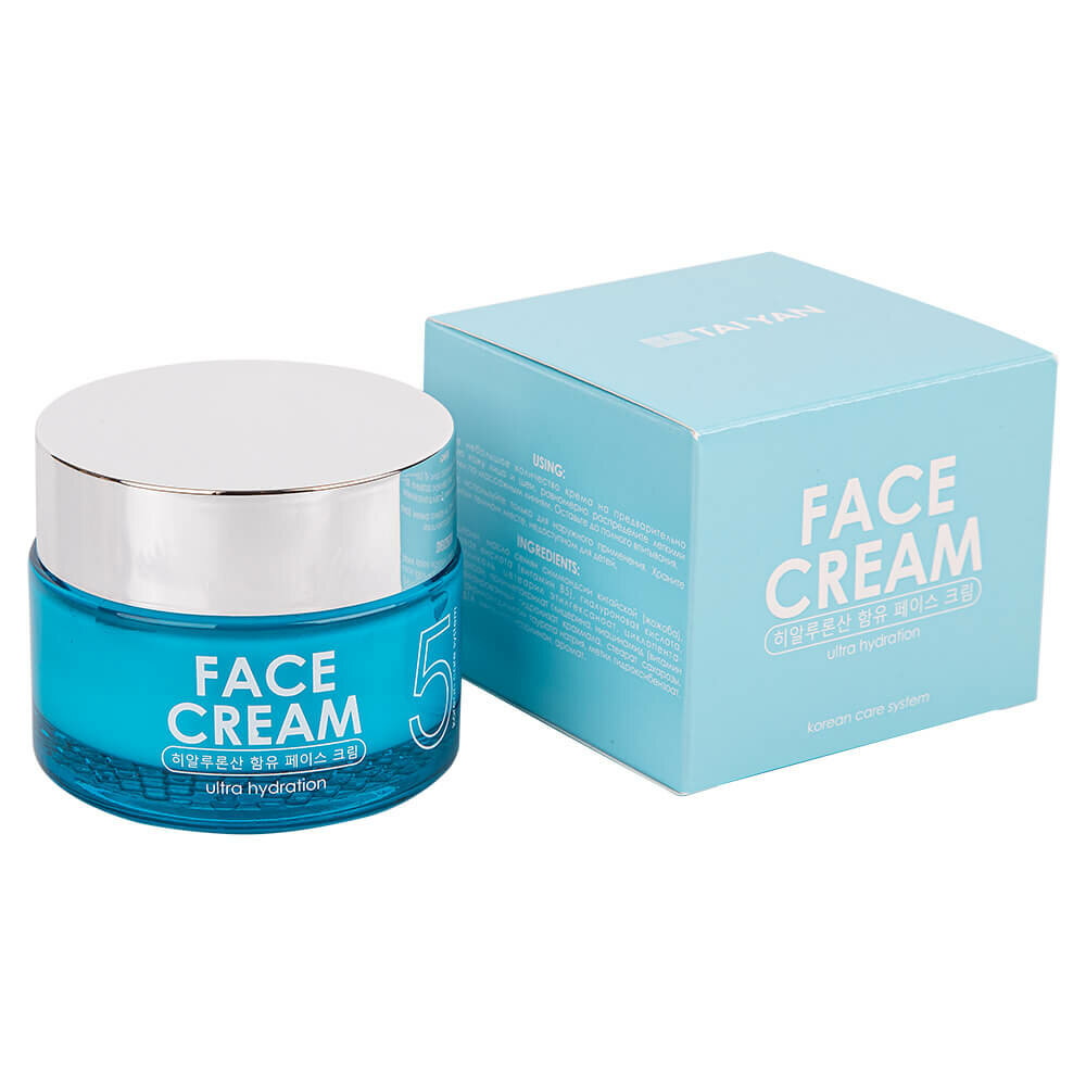 Увлажняющий крем для лица с гиалуроновой кислотой Hyaluronic Tai Yan, 50 гр