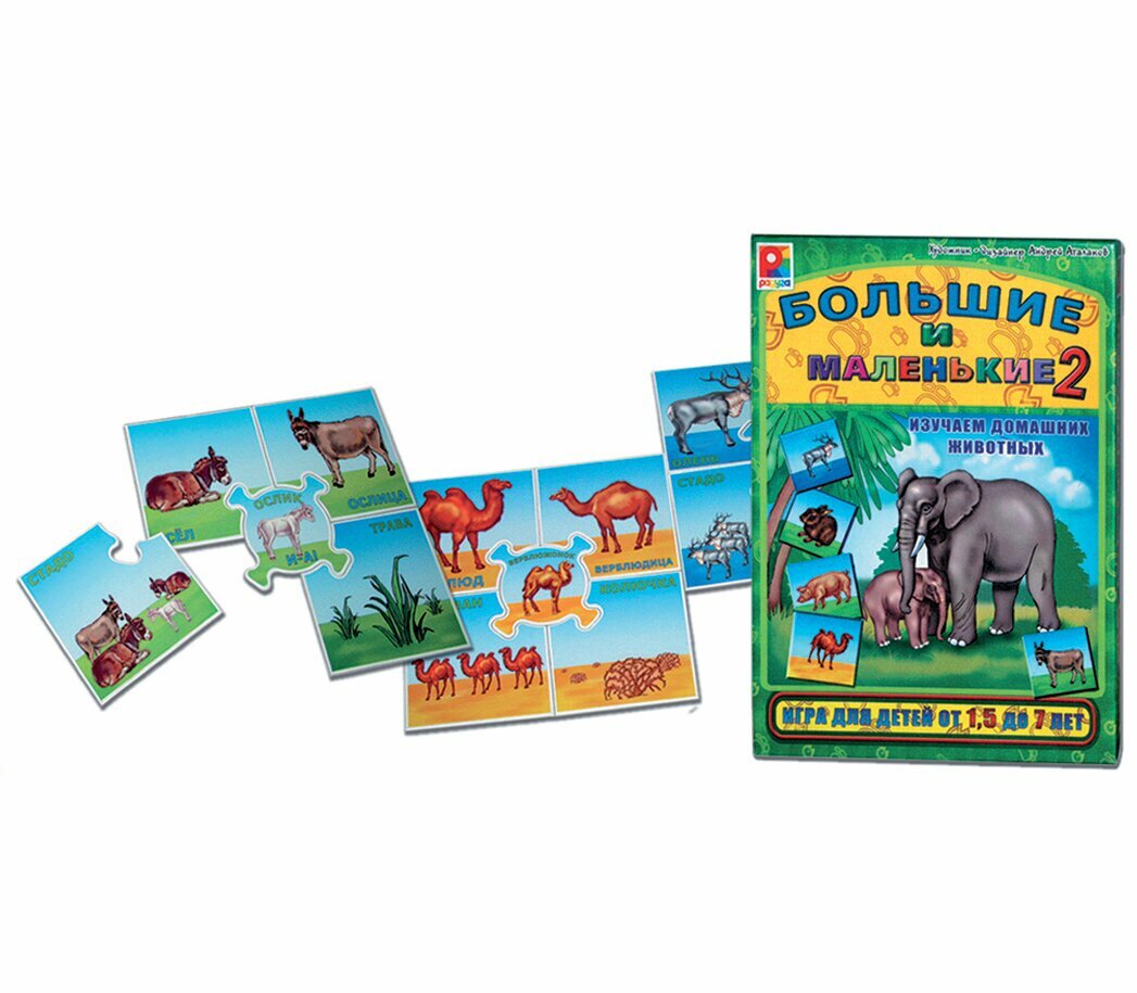 Настольная игра Радуга Большие и маленькие 2 С-420
