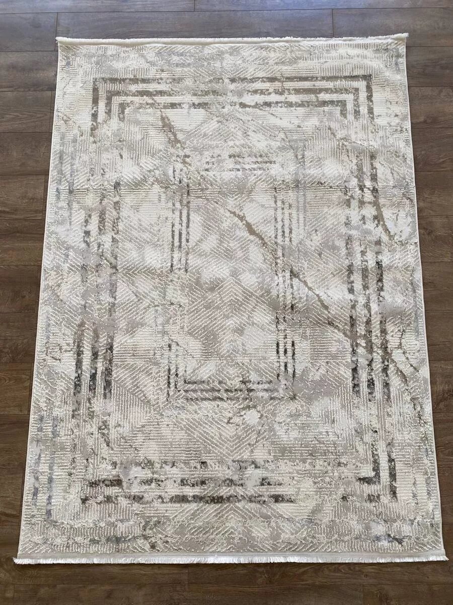 Altyn-kovri Company Ковер комнатный турция 150x200см Versay 1157 Cream Cream