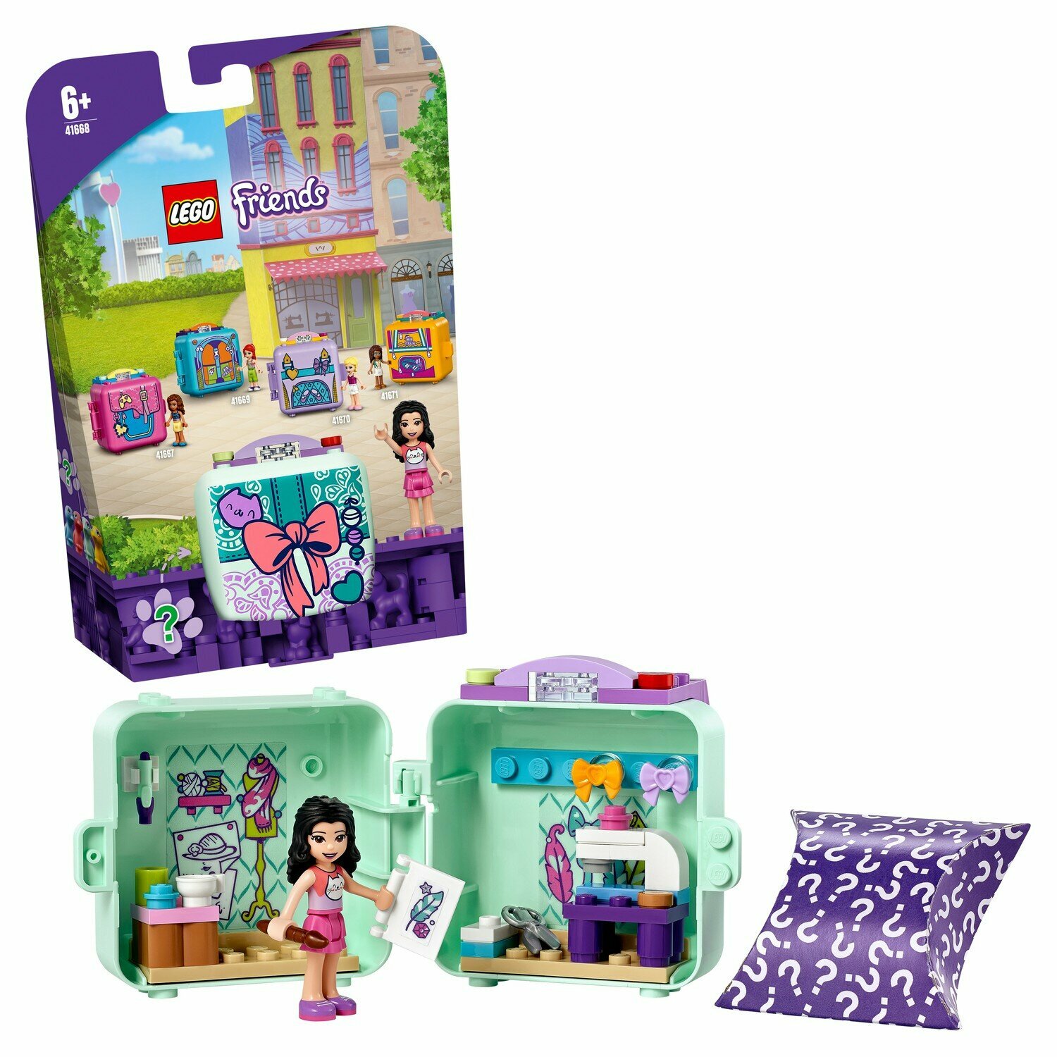 Конструктор LEGO Friends 41668 Модный кубик Эммы