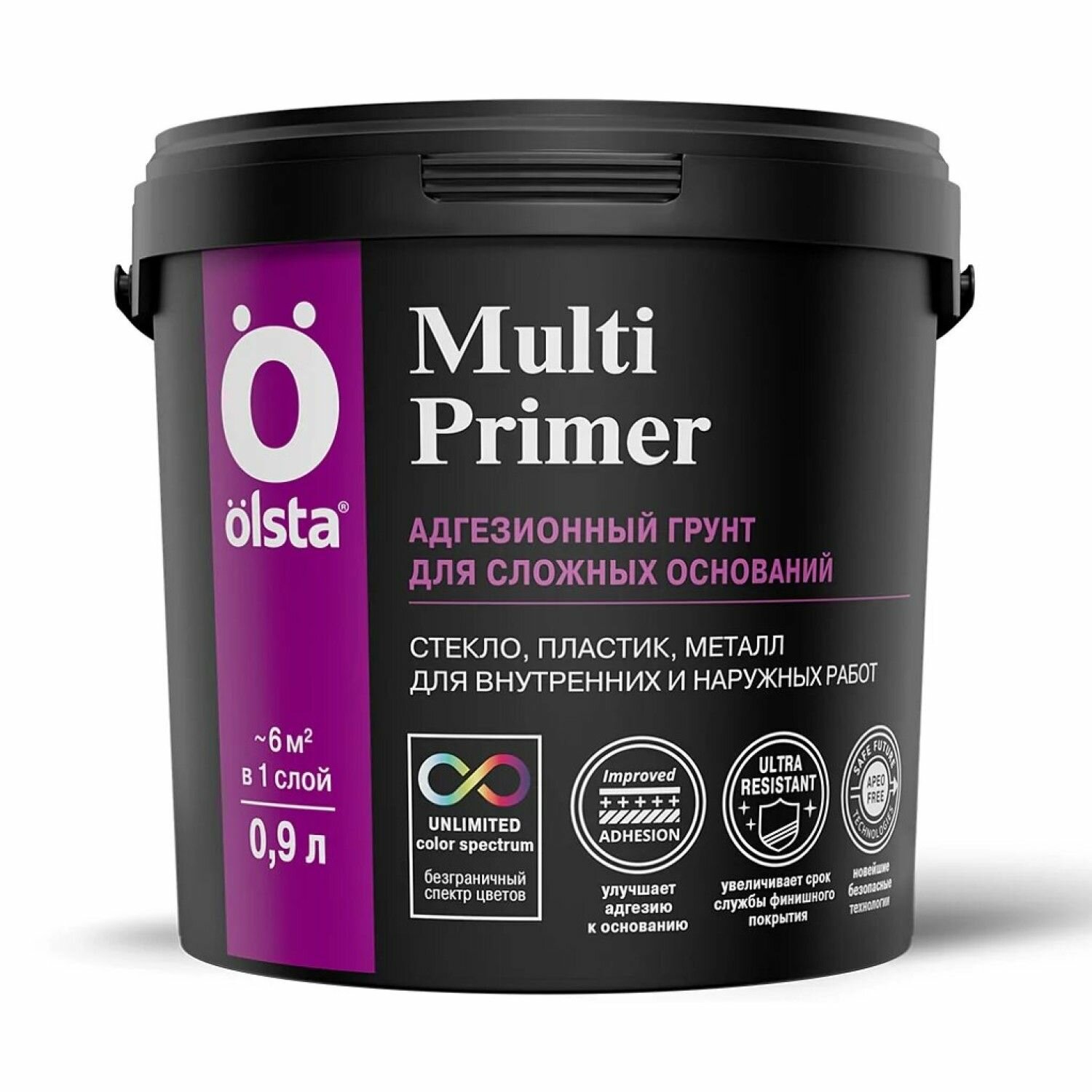 Грунт для сложных оснований Olsta Multi Primer (0,9л)