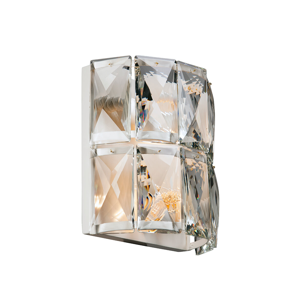 Бра настенный светильник Vitaluce V5845-0/2A , 2 лампы 6м2, Е14, 40Вт, цвет бело-бежевый матовый. %Распродажа!%