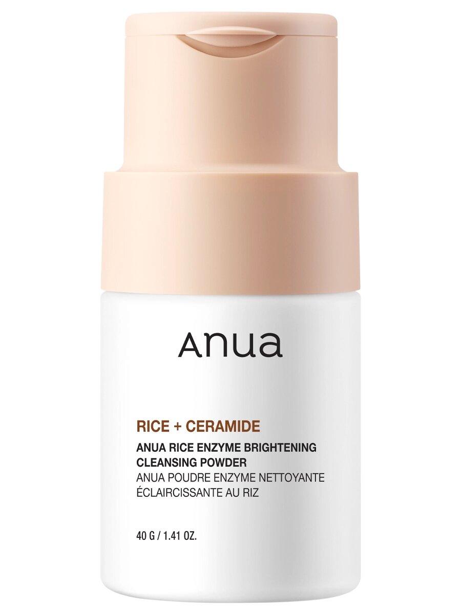 Энзимная пудра для сияния кожи с рисом Anua Rice Enzyme Brightening Cleansing Powder