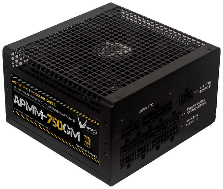 Блок питания Formula ATX 750W (APMM-750GM) Gold